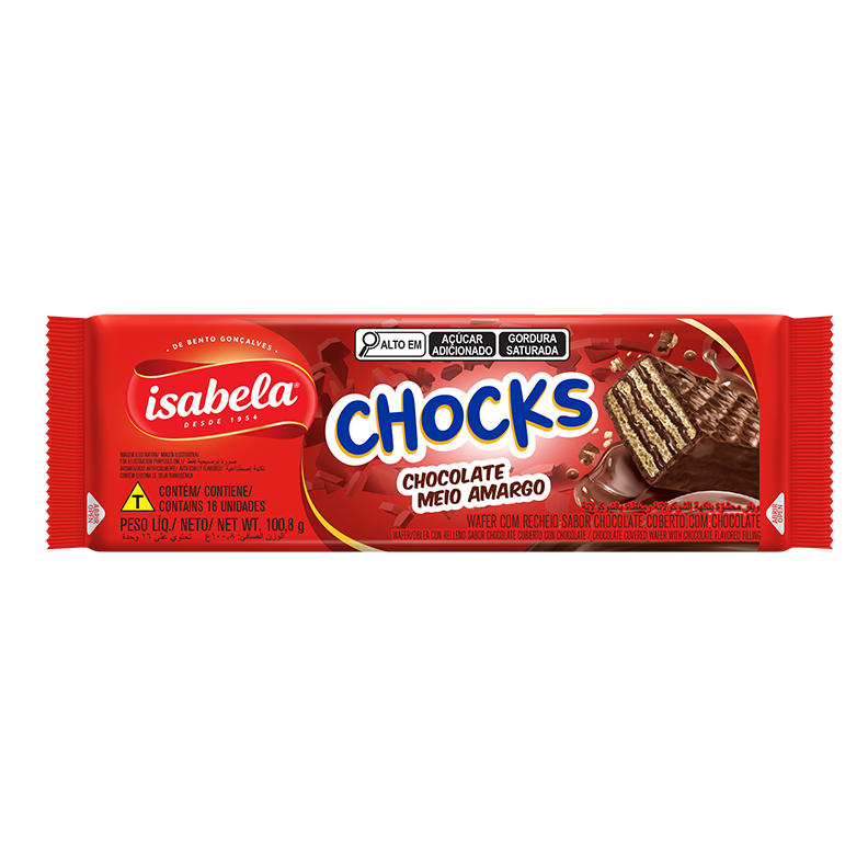 Chocks Chocolate | Isabela Alimentos
